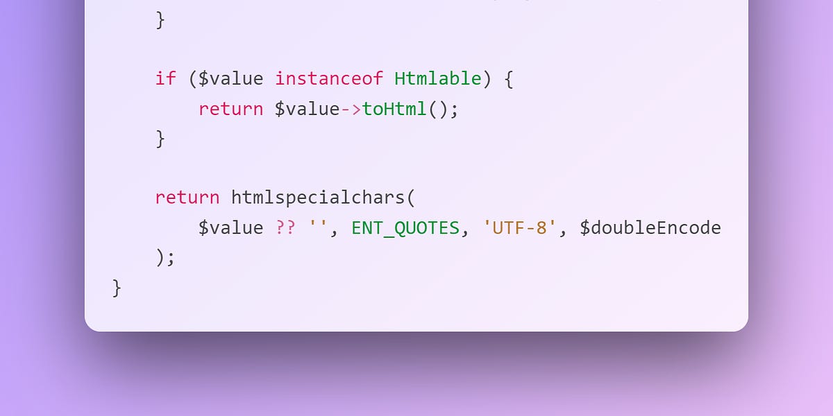 In Depth: Escaping Output Safely - by Stephen Rees-Carter