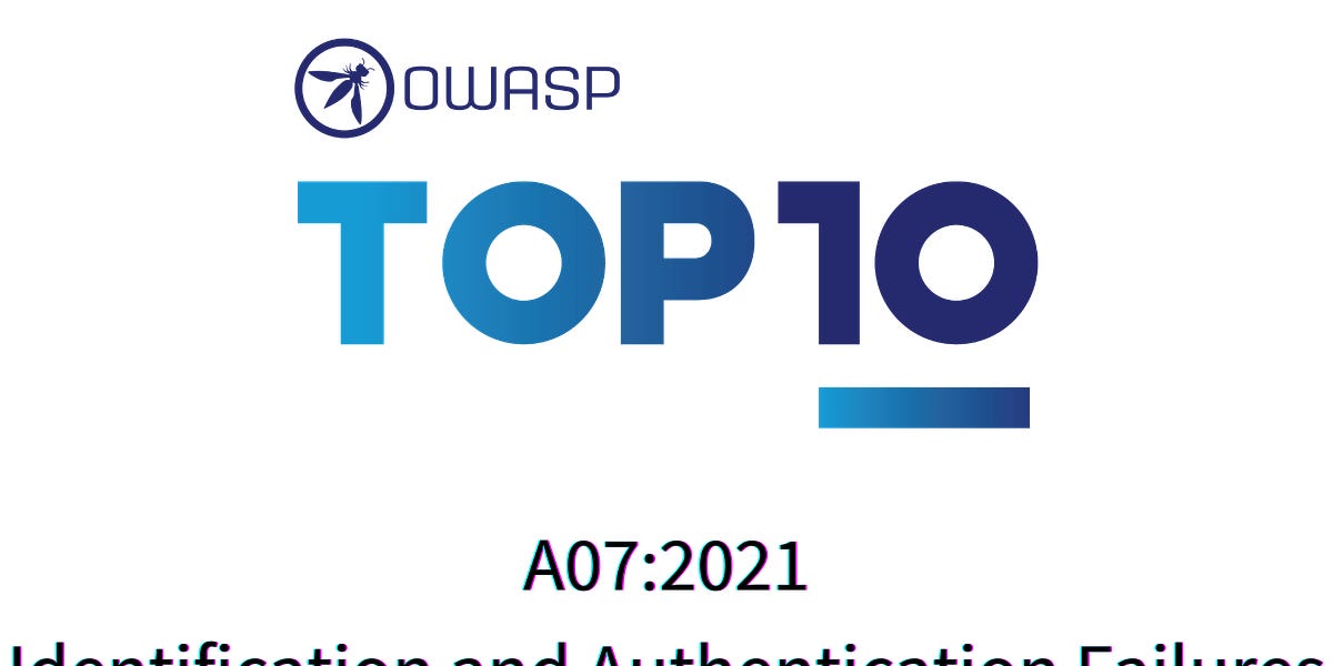 OWASP Tip: A07:2021 – Identification and Authentication Failures