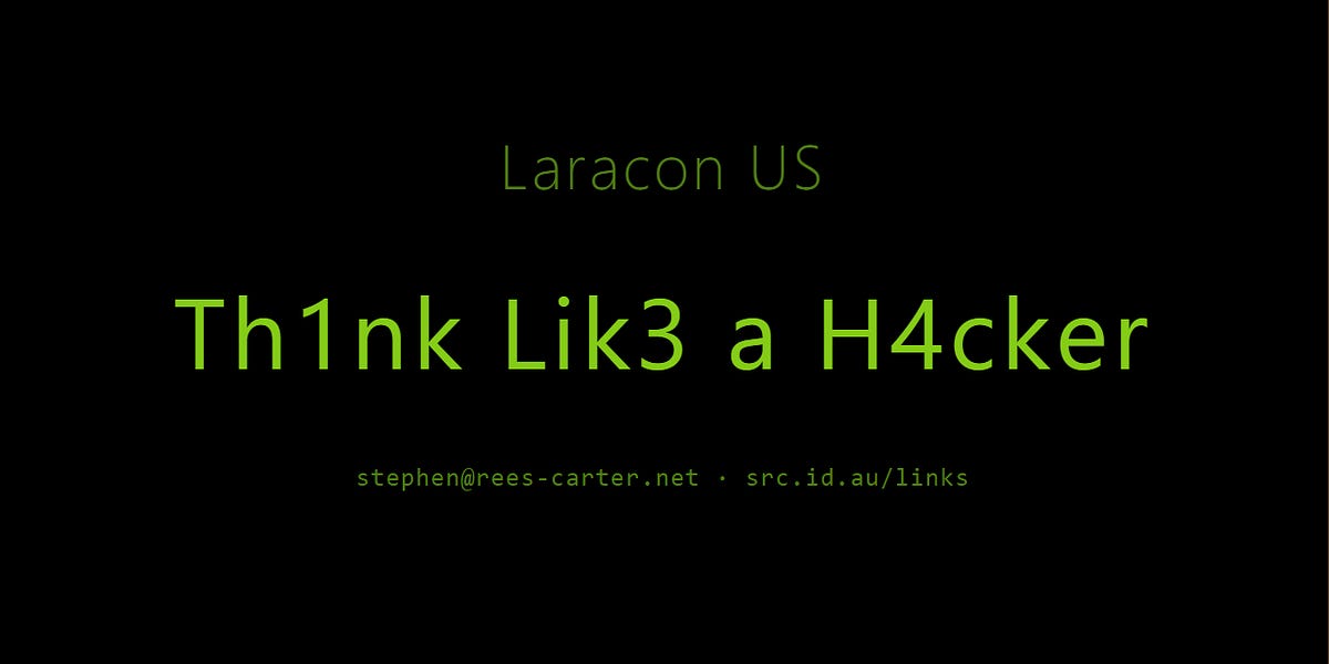 In Depth: "Th1nk Lik3 a H4cker" Walkthrough (part 1)